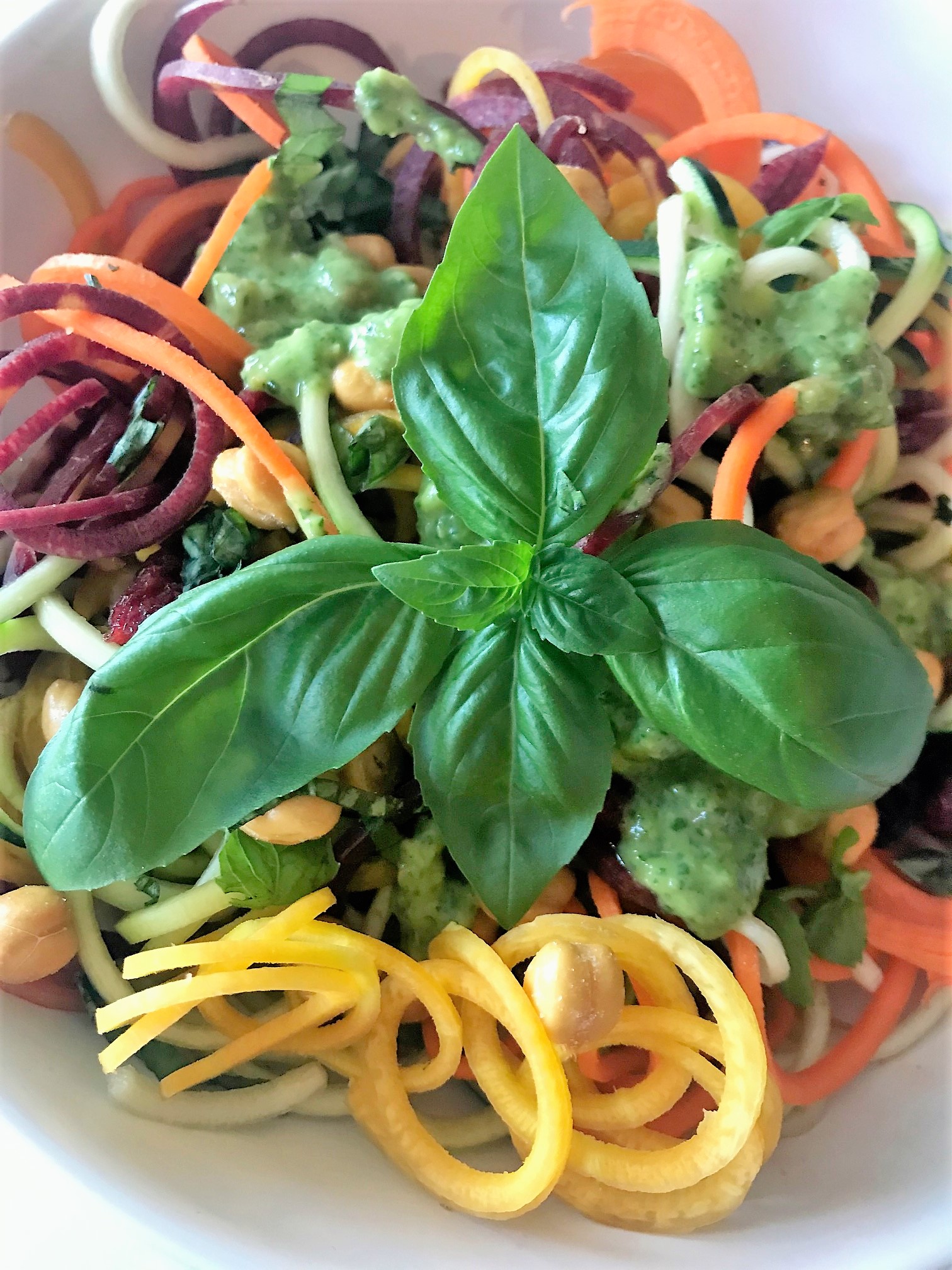 Rainbow Bright Salad - Wellbeings Coaching & Cooking