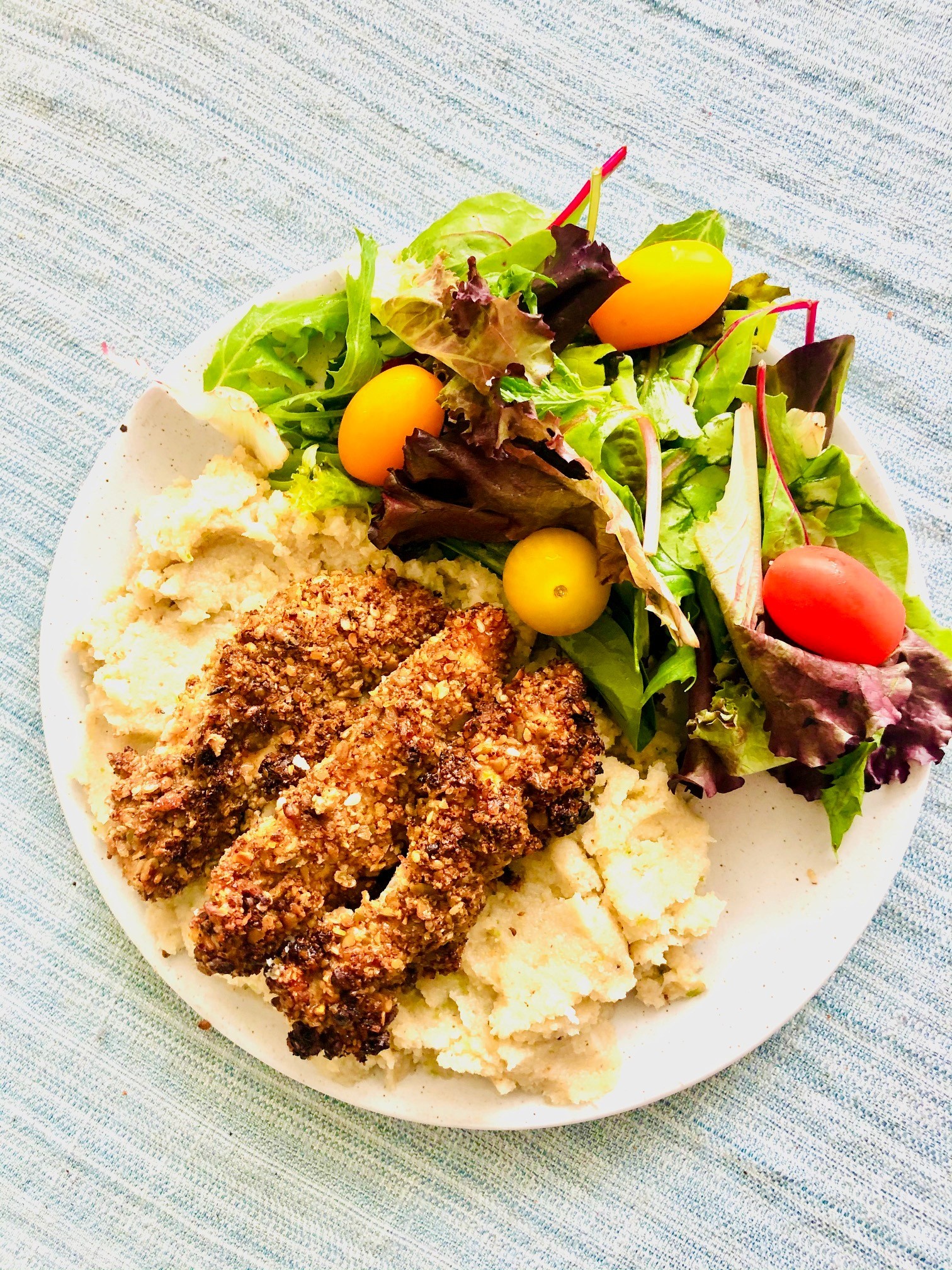 Super Seed Schnitzel - Wellbeings Coaching & Cooking